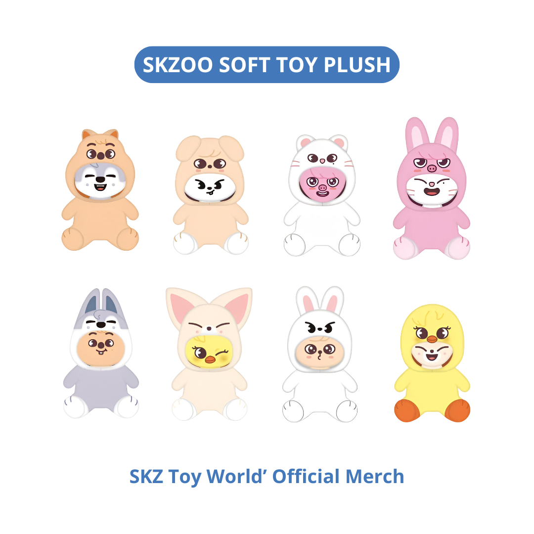 Stray Kids - SKZOO SOFT TOY PLUSH [Toy World] - ASIAN FAN STORE