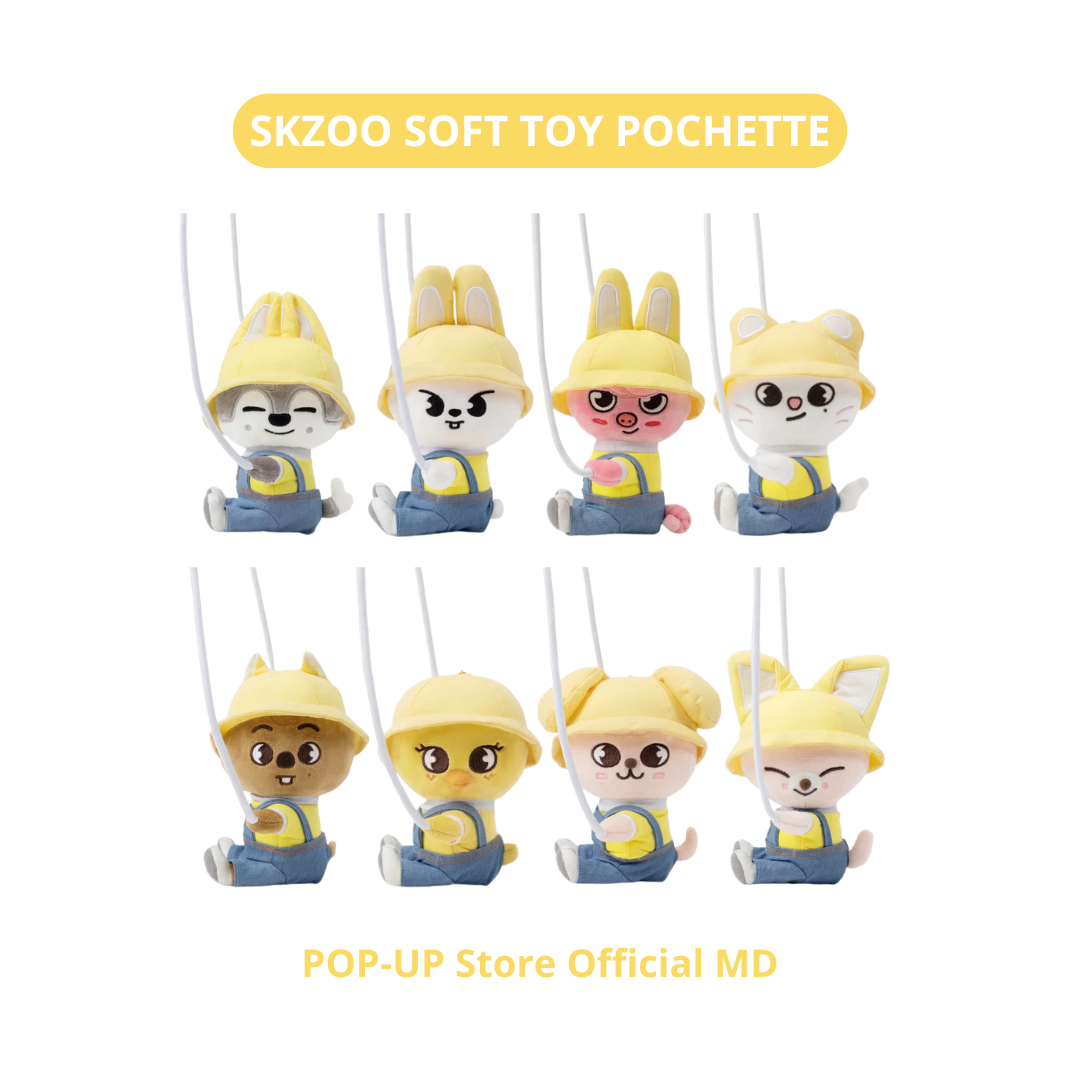 Stray Kids - SKZOO SOFT TOY POCHETTE [POP-UP Store] - ASIAN FAN STORE